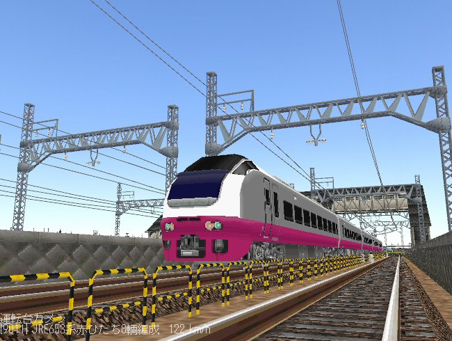 新VRM3★井戸端会議 : E653系フレッシュひたちスカーレットブロッサム