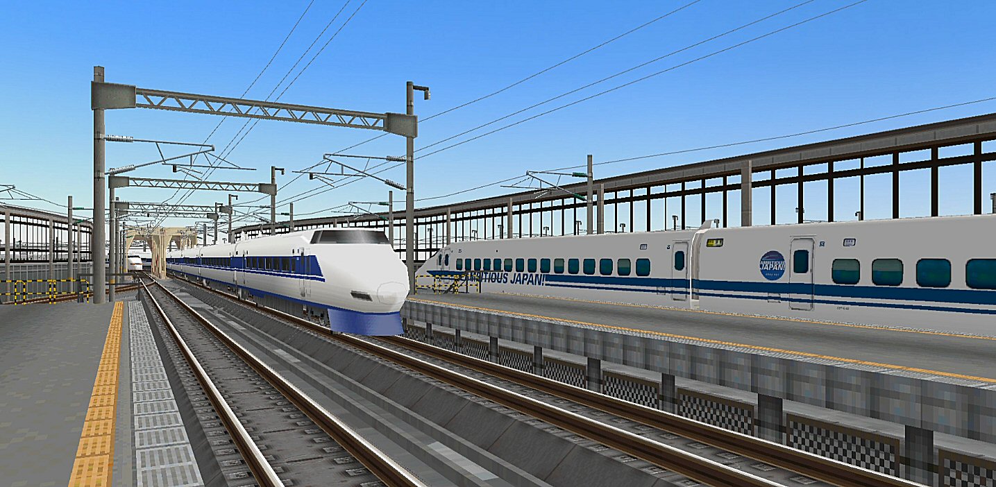 新VRM3★井戸端会議 : 100系3000番グランドひかり二階建て編成VRM2版