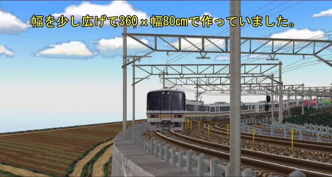 新VRM3★井戸端会議 : VRM3細長レイアウト製作72ー221系アーバンライナー