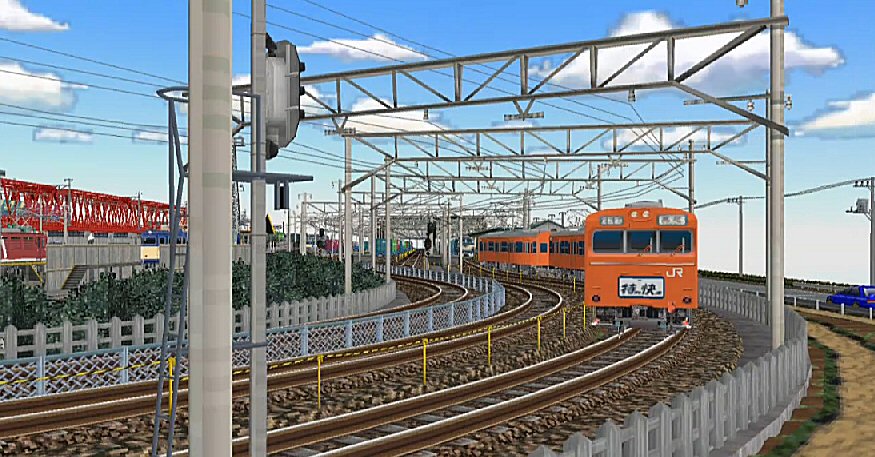 新VRM3★井戸端会議 : 103系JR高運転台中央特快オレンジ色