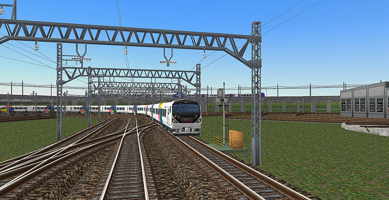 新VRM3★井戸端会議 : E257系特急あずさ非貫通型10両編成
