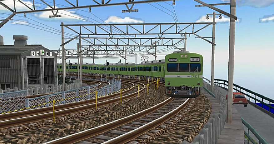 新VRM3★井戸端会議 : 103系JR関西圏低運転台ウグイス色白帯