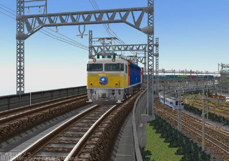 新VRM3★井戸端会議 : KATOレイアウトからEF8189牽引コンテナ