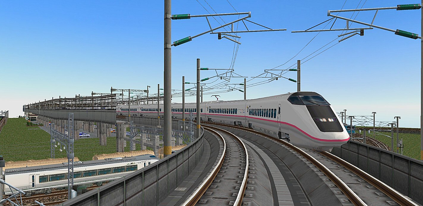 新VRM3★井戸端会議 : 秋田新幹線E3系こまち6両編成+E2系はやて10両編成