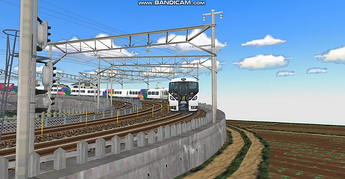 新VRM3★井戸端会議 : E257系100番台あずさ貫通型から