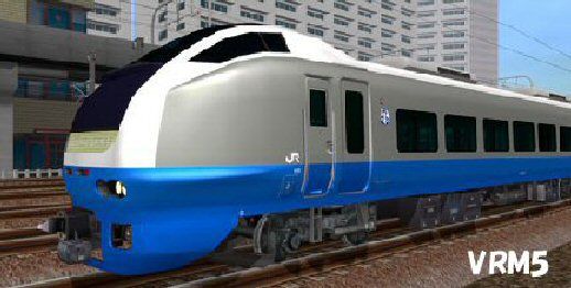 新VRM3★井戸端会議 : 幹線レイアウト完成66 E653系フレッシュひたちﾌﾞﾙｰｵｰｼｬﾝ