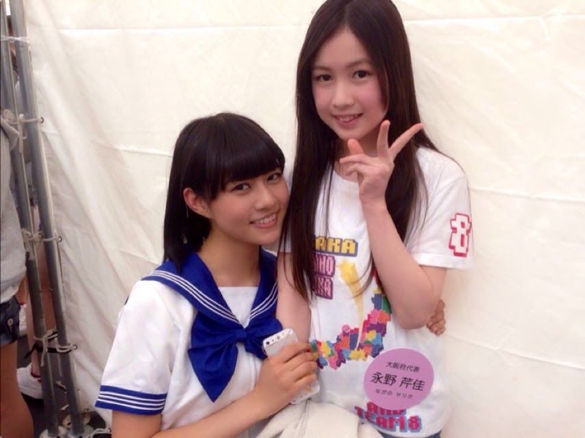 濱咲友菜と永野芹佳がAKB10期生の阿部マリアに「うさぎちゃん」と呼ばれてるらしいw : Team8のまとメイト