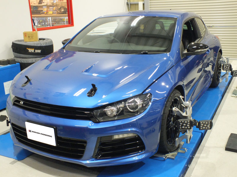 イシカワエンジニアリング スタッフブログ:Scirocco R × NEUSPEED SPORT BRAKE LINE & Eibach ...