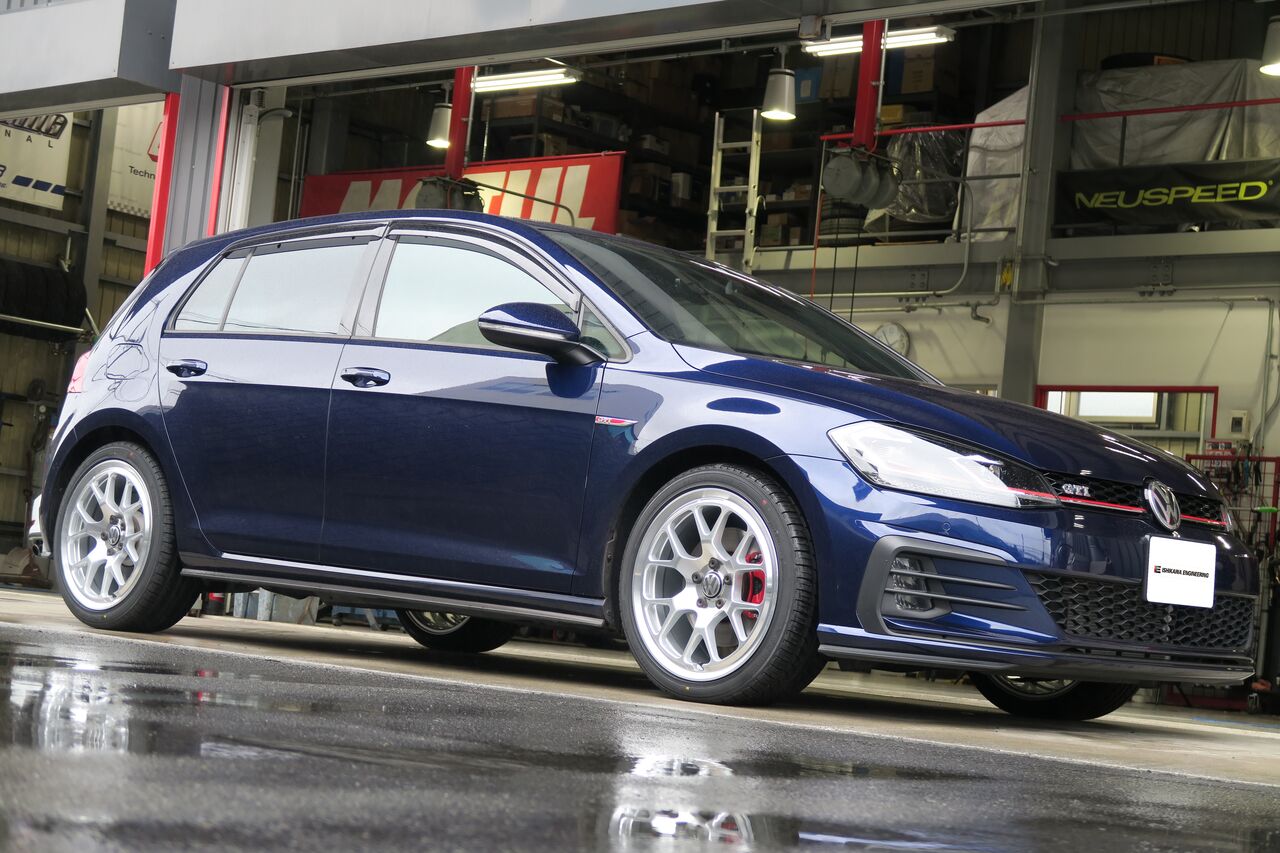 イシカワエンジニアリング スタッフブログ:GOLF7.5 GTI × NEUSPEED RSe122 Wheel & iSWEEP Brake ...
