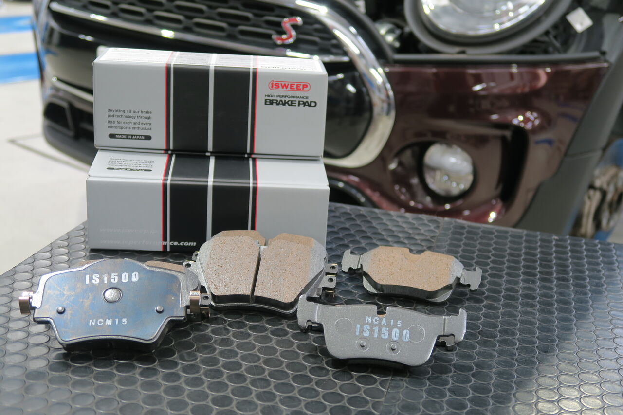 イシカワエンジニアリング スタッフブログ:MINI F54 Cooper S × iSWEEP Brake Pad IS1500