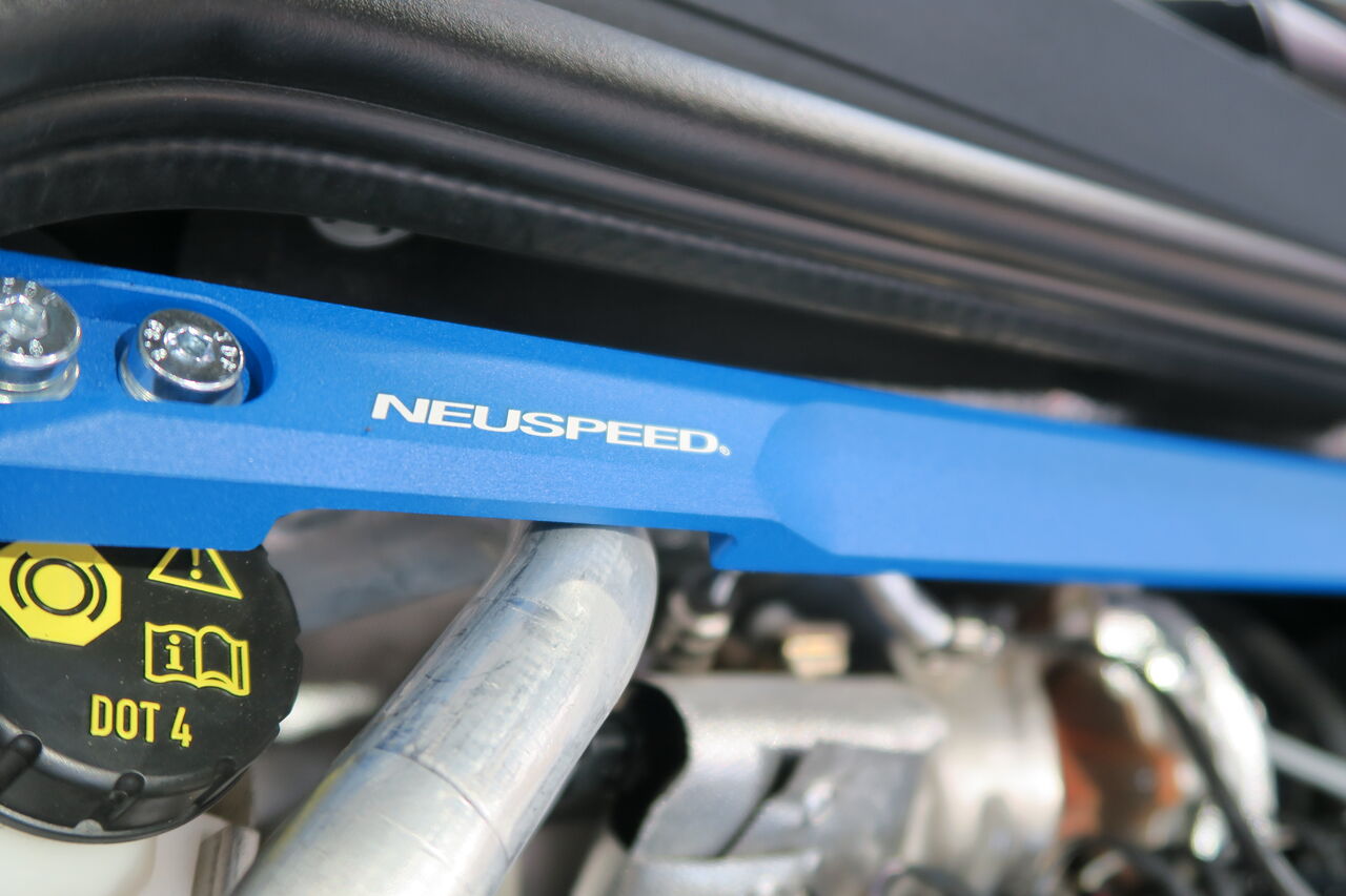 イシカワエンジニアリング スタッフブログ:VW GOLF8 R × NEUSPEED Front Upper Strut Tie-Bar