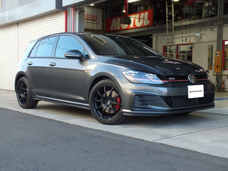 イシカワエンジニアリング スタッフブログ:GOLF7.5 GTI × VORK RACING ZE40 Matte Black