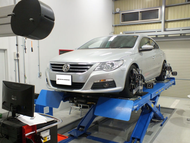 イシカワエンジニアリング スタッフブログ:PASSAT CC V6 4Motion × NEUSPEED RSe07 + Sport Spring