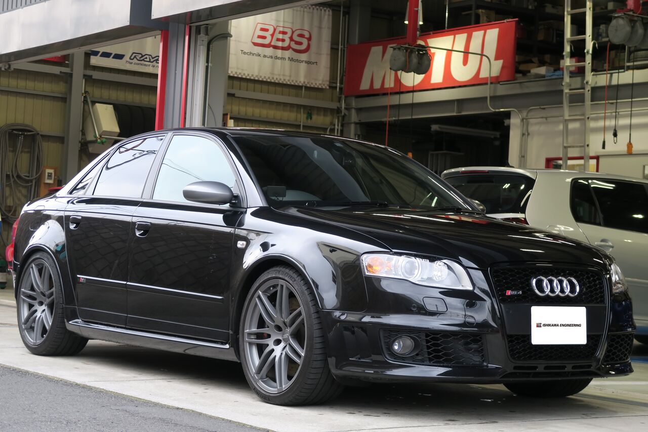 イシカワエンジニアリング スタッフブログ:AUDI RS4 B7 × iSWEEP Engine Tuning Program STAGE-1