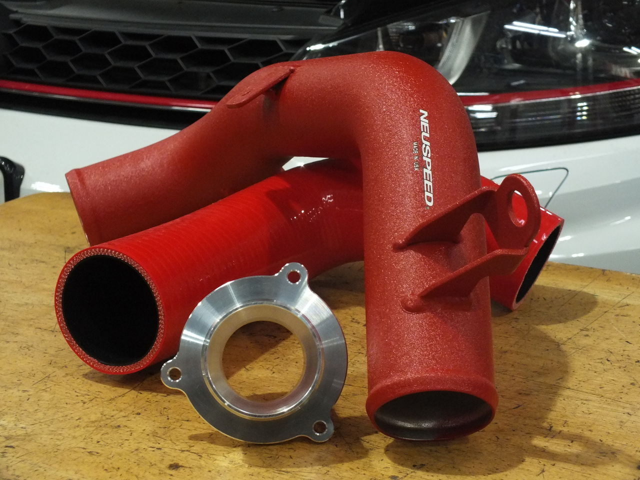 イシカワエンジニアリング スタッフブログ:GOLF7 GTI × NEUSPEED MQB Turbo Discharge Pipe Kit
