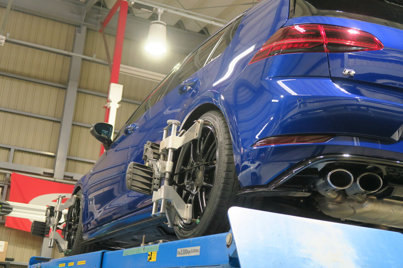イシカワエンジニアリング スタッフブログ:VW GOLF7.5 R × NEUSPEED Sport Spring Kit
