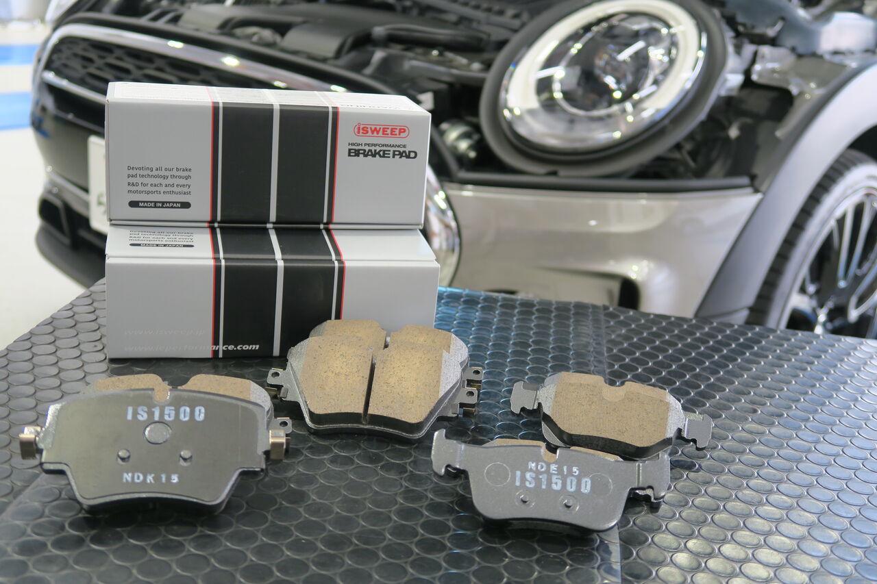 イシカワエンジニアリング スタッフブログ:MINI F54 Cooper S × iSWEEP Brake Pad IS1500