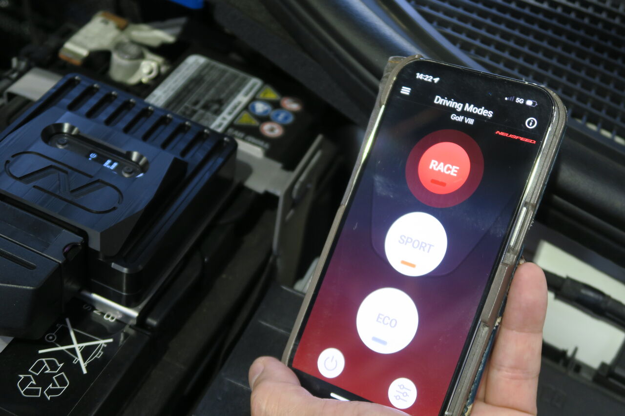 イシカワエンジニアリング スタッフブログ:VW GOLF8 R × NEUSPEED Power Module EVO