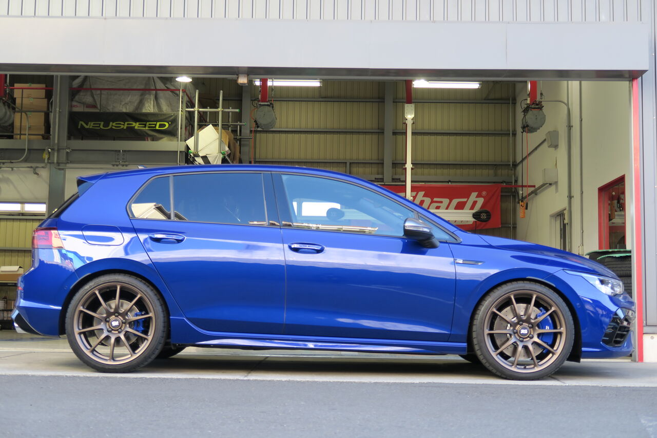 イシカワエンジニアリング スタッフブログ:VW GOLF8 R × NEUSPEED RSe102 +iSWEEP Upgrade Sport ...