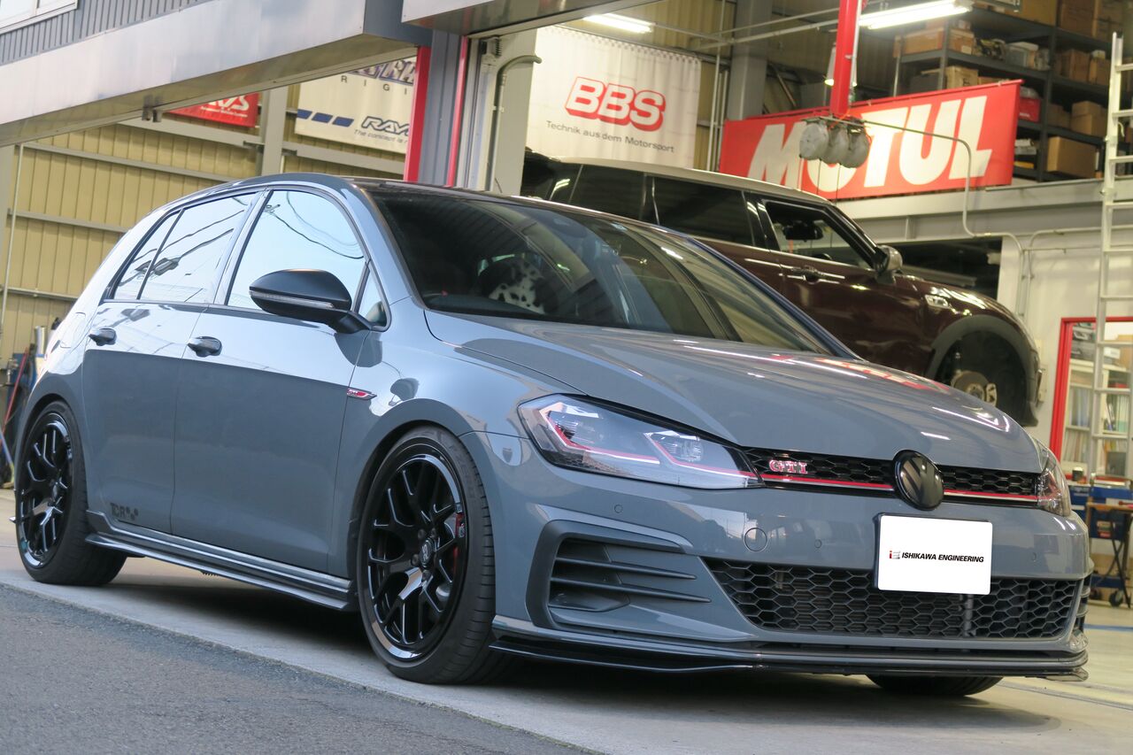イシカワエンジニアリング スタッフブログ:VW GOLF7.5 GTI TCR × IS2500 ＆ DIXCEL FS