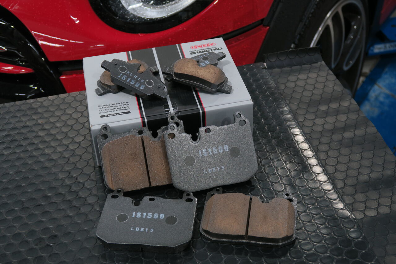 イシカワエンジニアリング スタッフブログ:MINI F56 JCW × iSWEEP BRAKE PAD IS1500