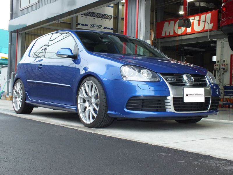 イシカワエンジニアリング スタッフブログ:GOLF5 R32 × iSWEEP Suspension System & NEUSPEED RSe14