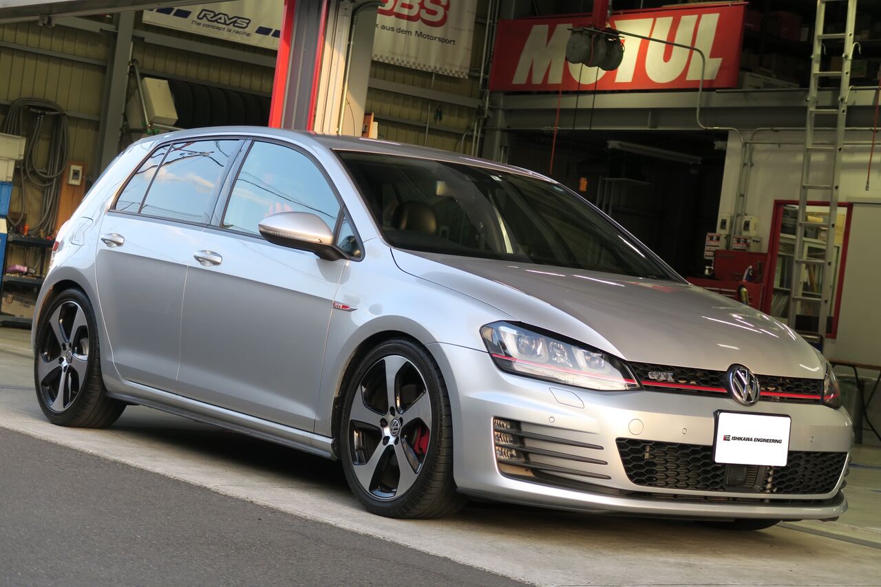イシカワエンジニアリング スタッフブログ:VW GOLF7 GTI × NEUSPEED Spring Kit