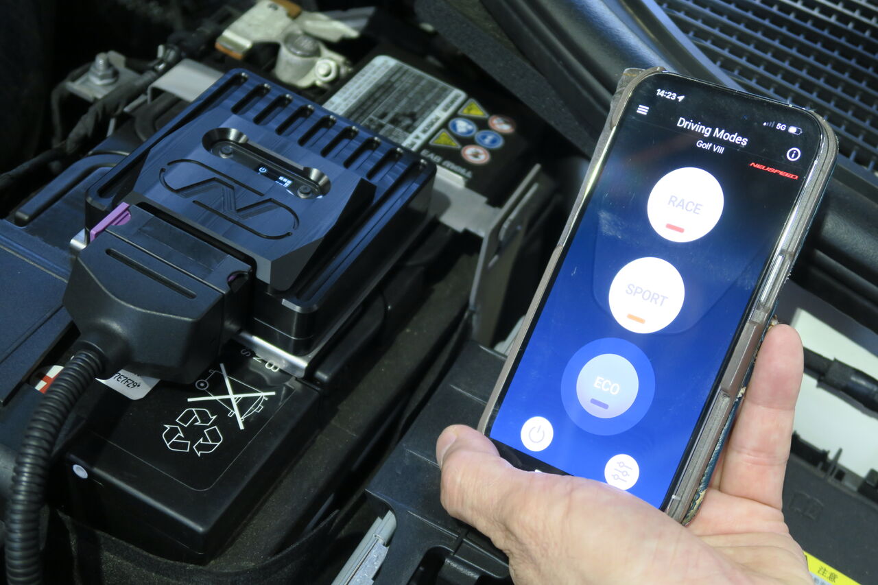 イシカワエンジニアリング スタッフブログ:VW GOLF8 R × NEUSPEED Power Module EVO