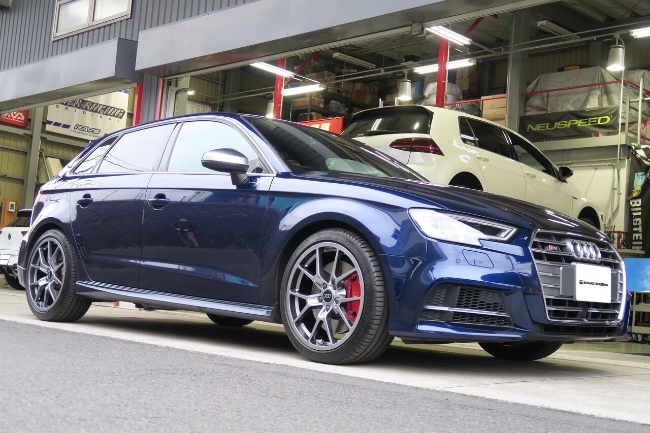 イシカワエンジニアリング スタッフブログ:AUDI S3 (8V) Sportback 2.0 TFSI Quattro × NEUSPEED ...