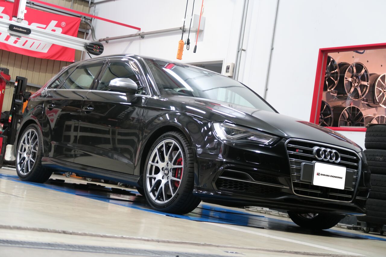 イシカワエンジニアリング スタッフブログ:AUDI S3(8V) Sportback 2.0 TFSI Quattro × NEUSPEED ...