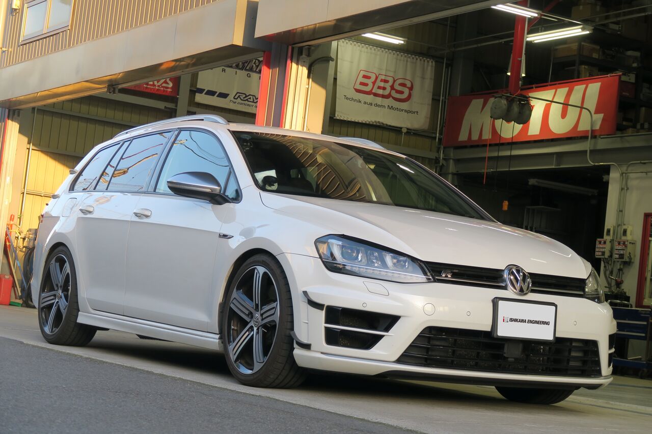 イシカワエンジニアリング スタッフブログ:VW GOLF7 Variant R × NEUSPEED Sport Spring