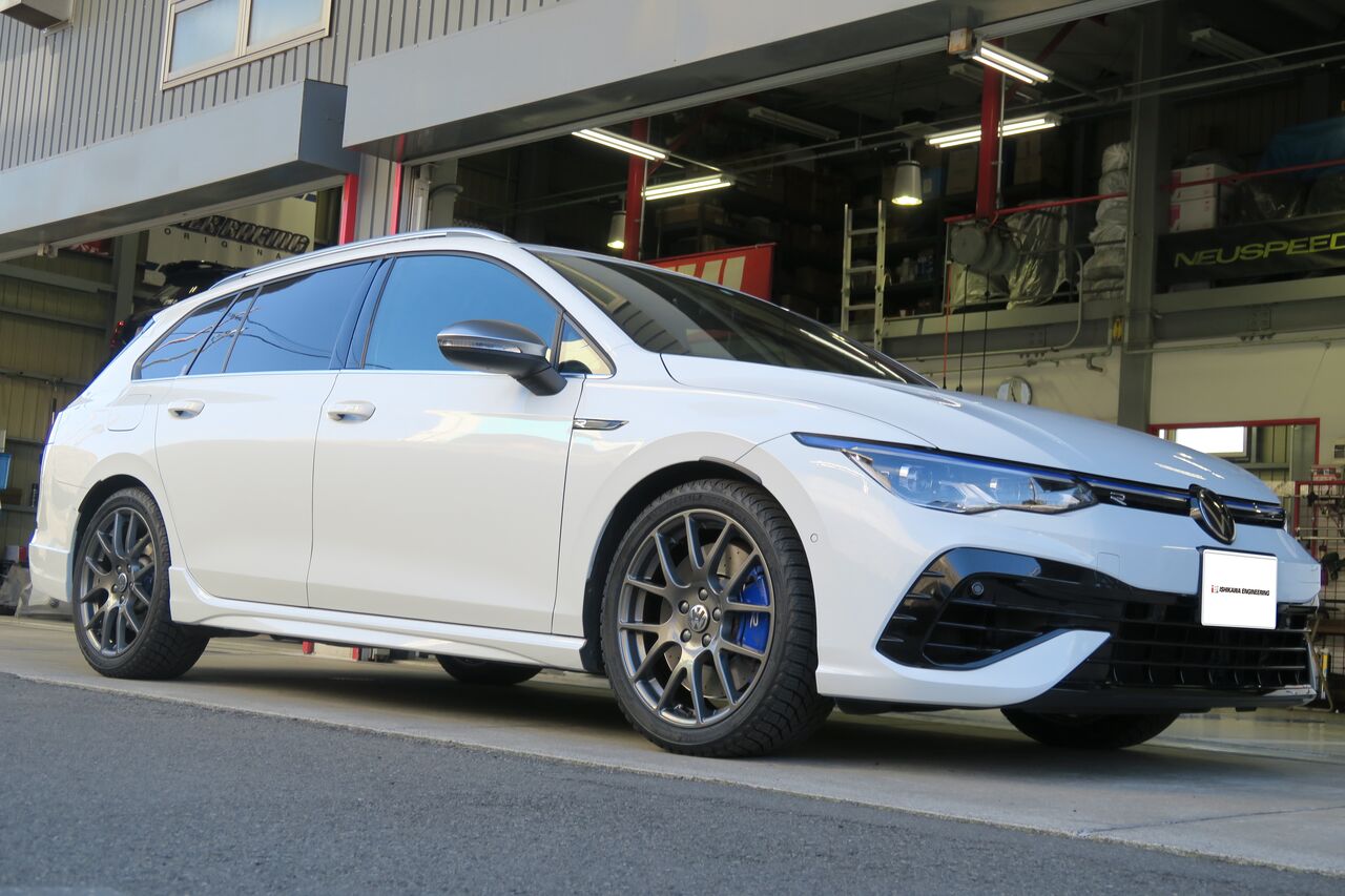 イシカワエンジニアリング スタッフブログ:VW GOLF8 R Variant × NEUSPEED RSe12 ＆MICHELIN X ...