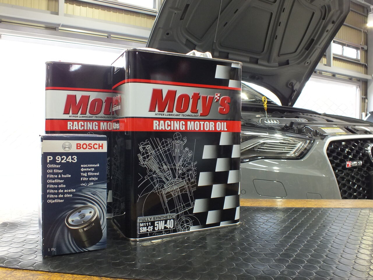 イシカワエンジニアリング スタッフブログ:AUDI RS3 Sportback × Moty's Engine Oil