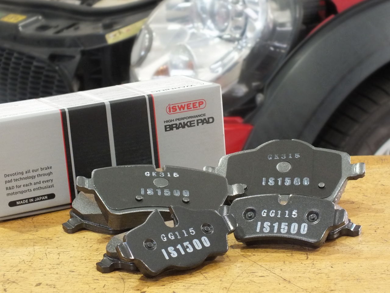 イシカワエンジニアリング スタッフブログ:MINI R56 Cooper S × iSWEEP BRAKE PAD IS1500