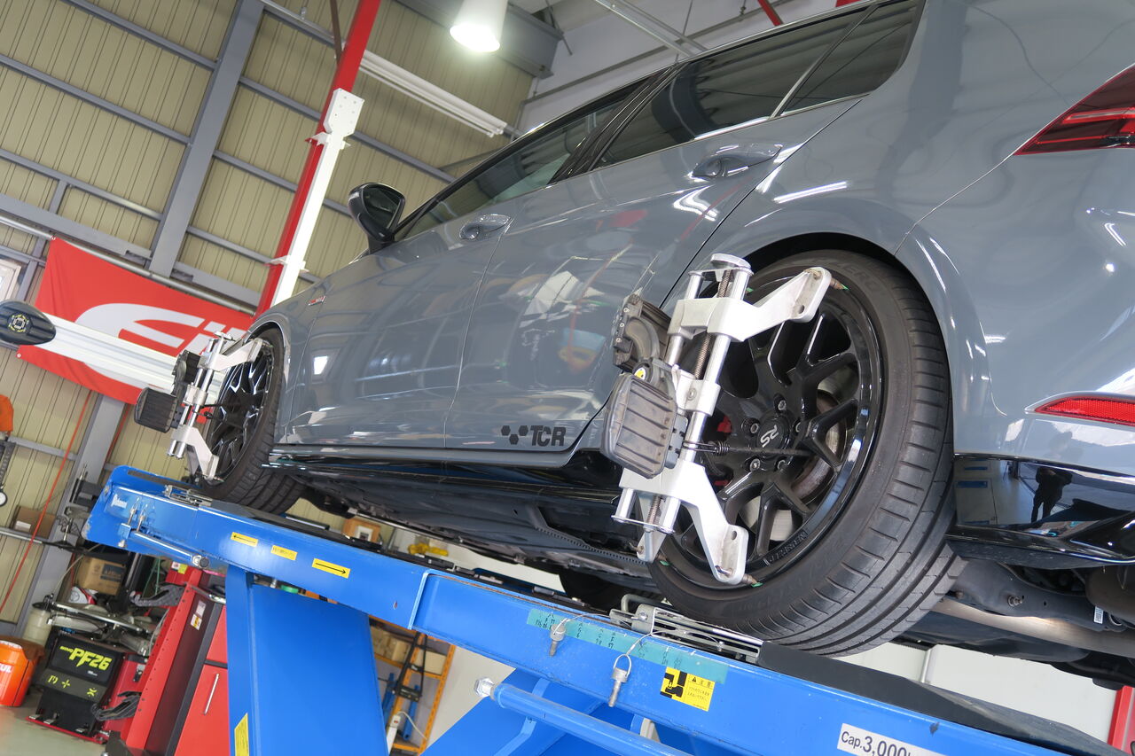 イシカワエンジニアリング スタッフブログ:VW GOLF7.5 GTI TCR × NEUSPEED Race Spring Kit ...