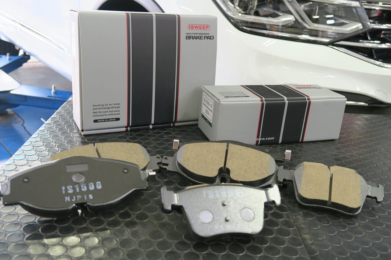 イシカワエンジニアリング スタッフブログ:VW TIGUAN 1.5 TSI R-Line × iSWEEP Brake Pad IS1500 ...