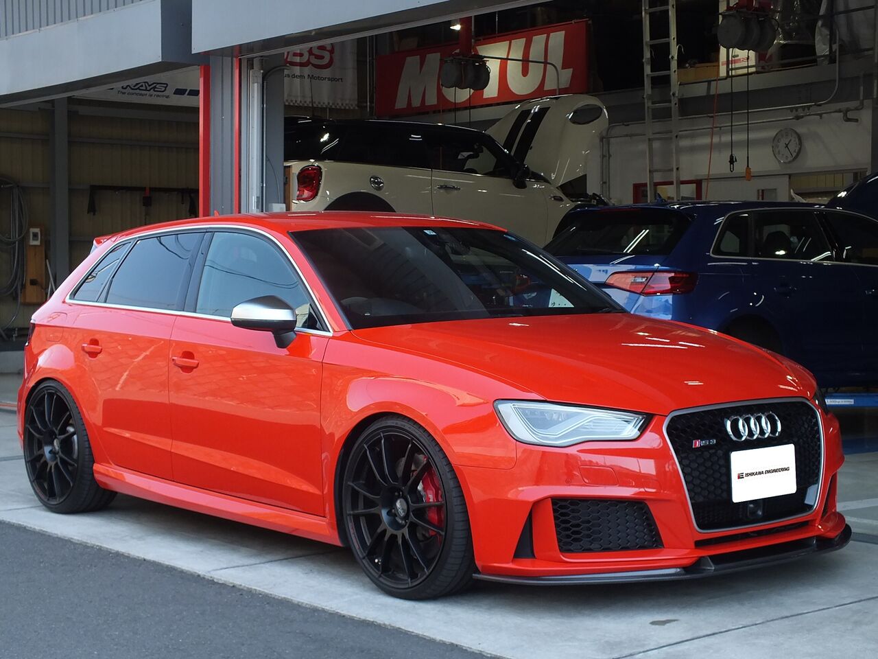 イシカワエンジニアリング スタッフブログ:AUDI RS3 × MOTUL Engine Oil 300V CHRONO 10W40