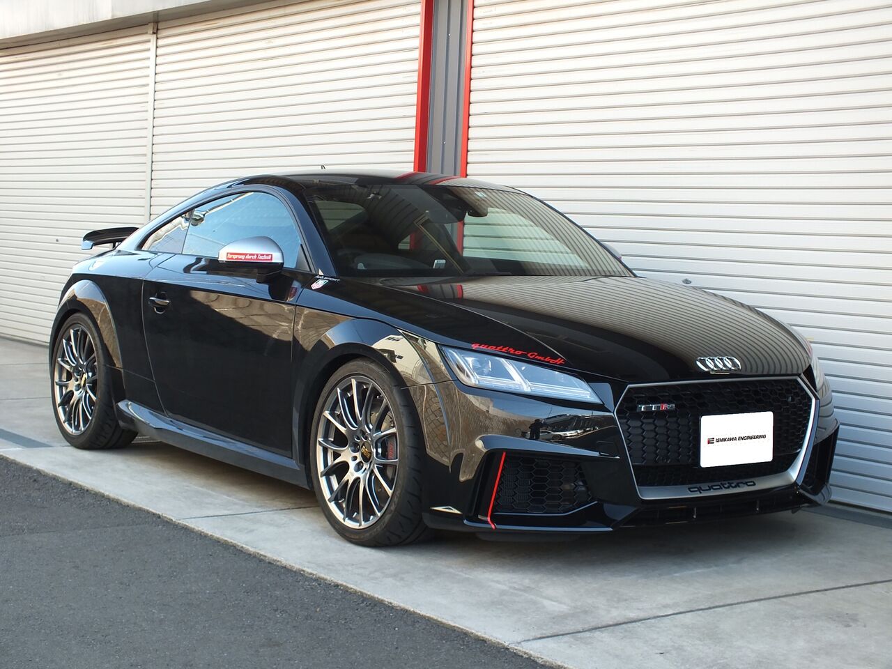 イシカワエンジニアリング スタッフブログ:AUDI TT-RS 8S × 4輪アライメント + NEUSPEED Rear Sway Bar Link