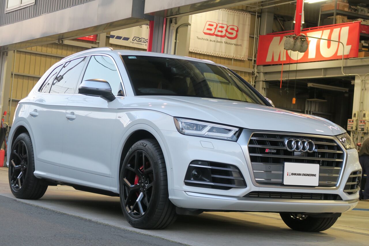 イシカワエンジニアリング スタッフブログ:AUDI SQ5 (FY) 3.0 TFSI × NEUSPEED RSe103 & iSWEEP ...