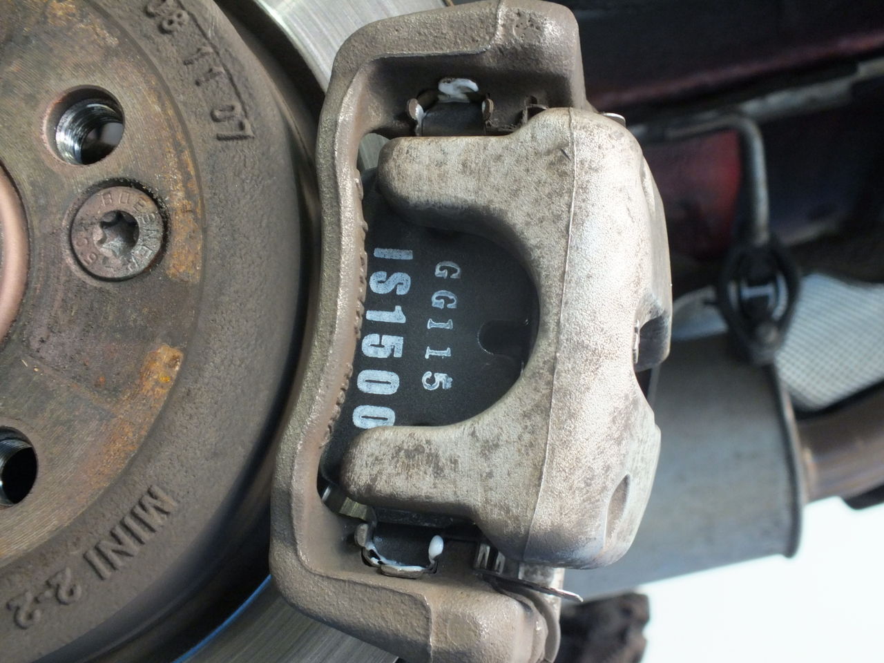 イシカワエンジニアリング スタッフブログ:MINI R56 Cooper S × iSWEEP BRAKE PAD IS1500