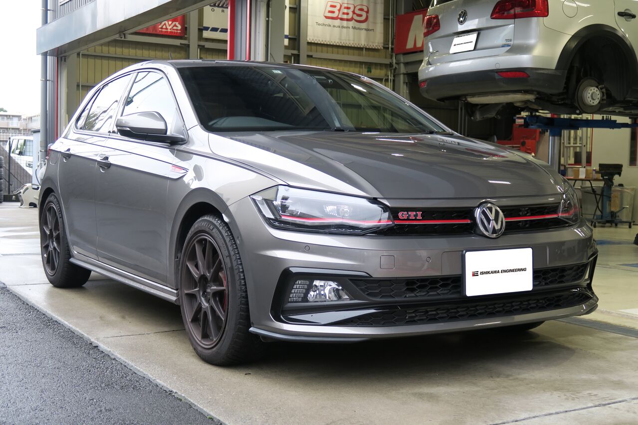イシカワエンジニアリング スタッフブログ:VW POLO (AW) GTI × Racingline インレットパイプ & ターボマフラー