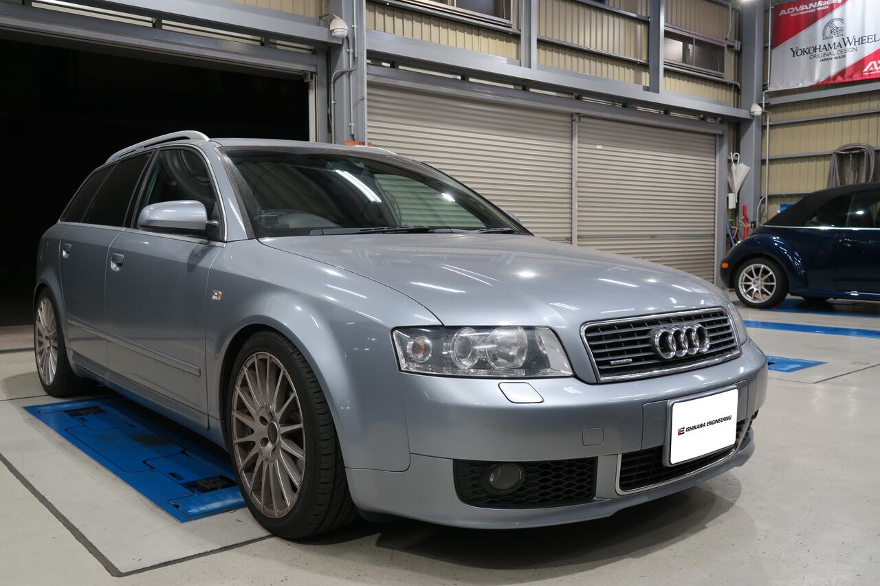 イシカワエンジニアリング スタッフブログ:AUDI A4 Avant(B6) × VARTA SILVER DYNAMIC AMG