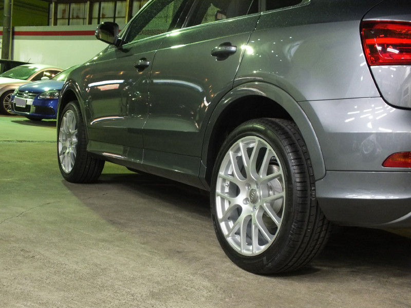 イシカワエンジニアリング スタッフブログ:Q3 2.0TFSI Quattro × NEUSPEED RSe14 & iSWEEP Brake Pad