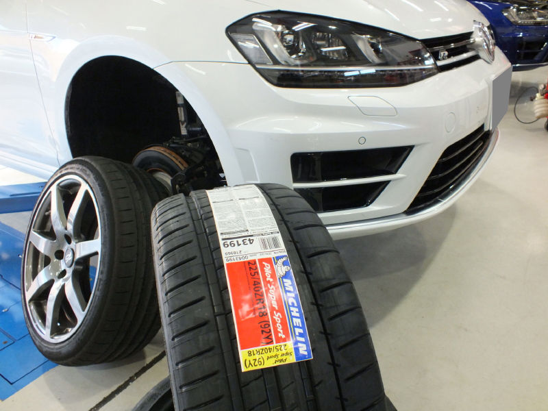 イシカワエンジニアリング スタッフブログ:GOLF7 R × NEUSPEED RSe07 + MICHELIN PILOT SUPER SPORT