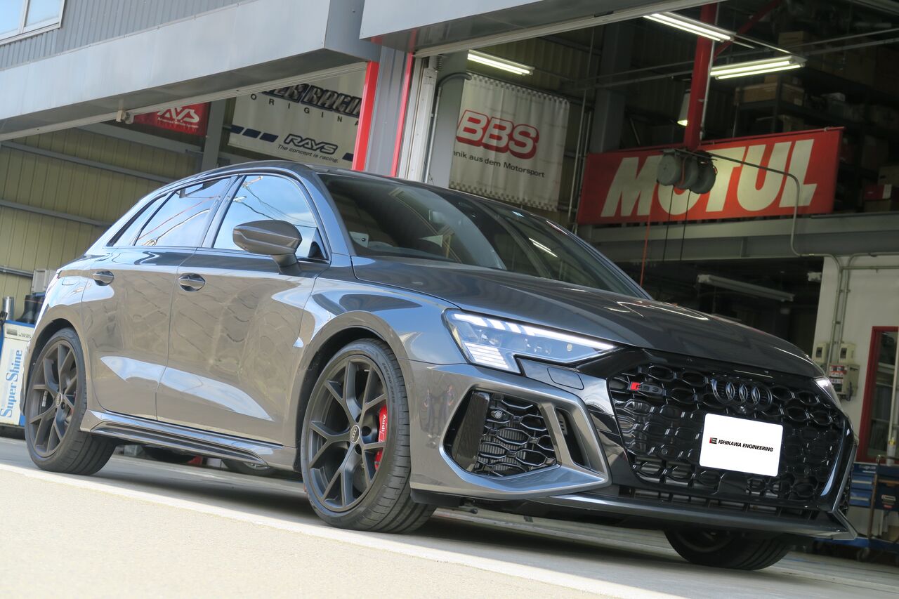 イシカワエンジニアリング スタッフブログ:AUDI RS3 (8Y) × NEUSPEED Brake Line & iSWEEP ...
