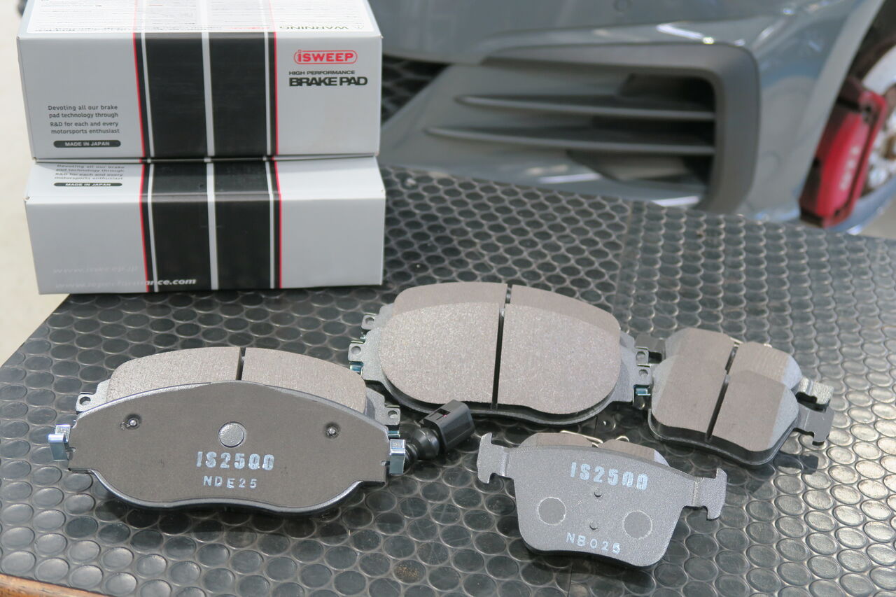 イシカワエンジニアリング スタッフブログ:VW GOLF7.5 GTI TCR × IS2500 ＆ DIXCEL FS