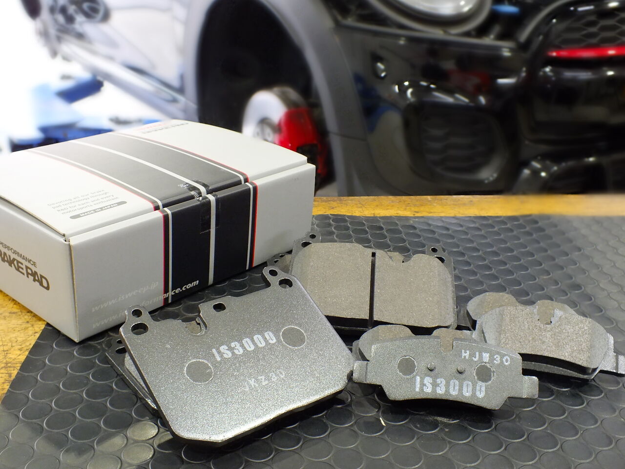 イシカワエンジニアリング スタッフブログ:MINI F56 JCW × iSWEEP Brake Pad IS3000