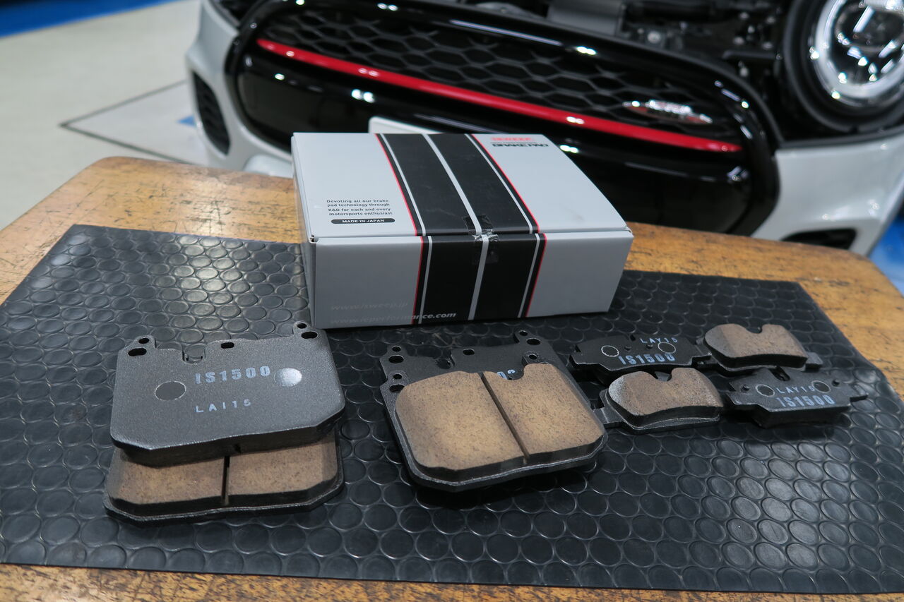 イシカワエンジニアリング スタッフブログ:MINI F56 JCW × iSWEEP BRAKE PAD IS1500