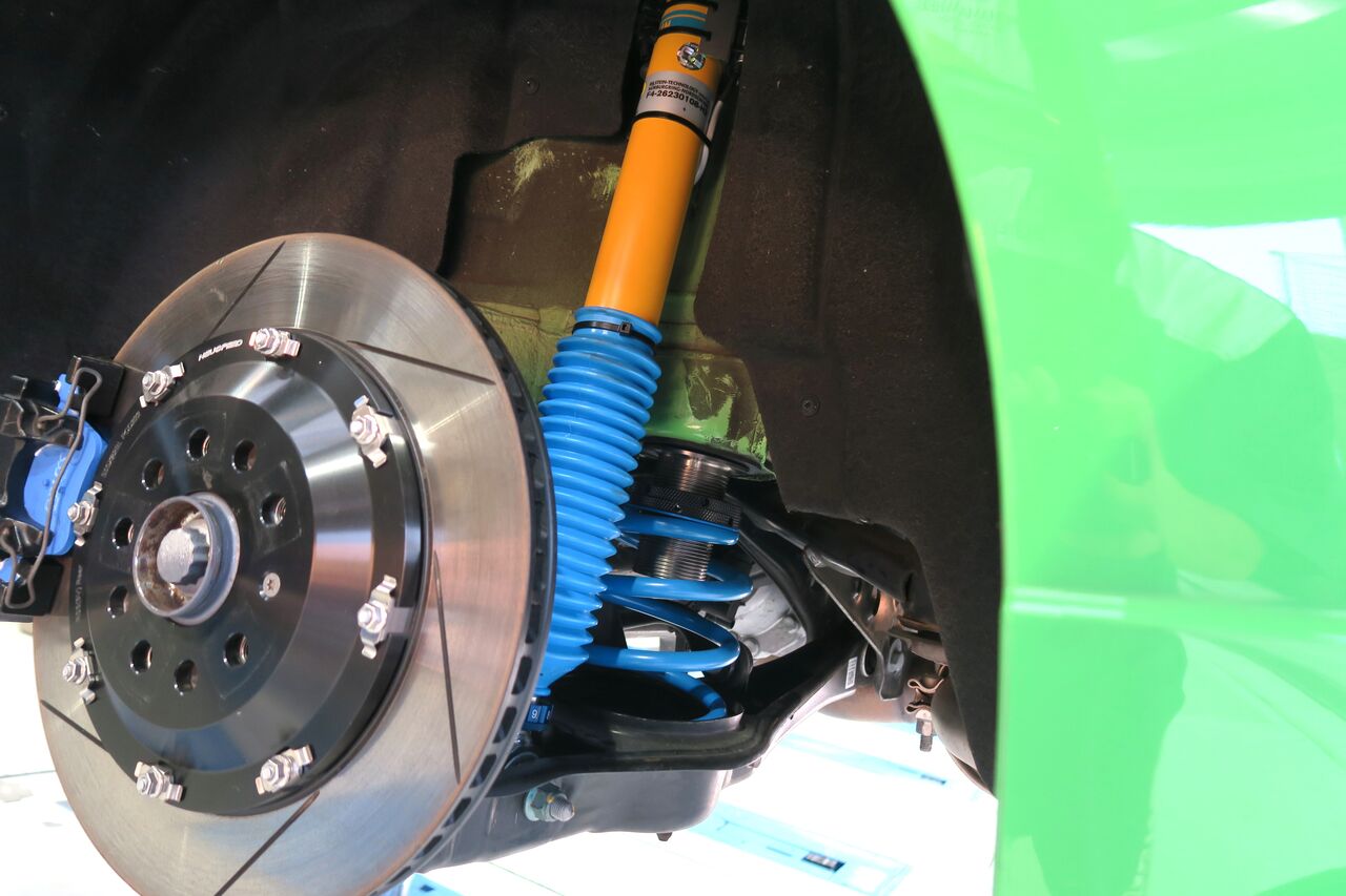 イシカワエンジニアリング スタッフブログ:AUDI RS3 (8V) BILSTEIN B16 + ENDLESS Brake Pad MX72