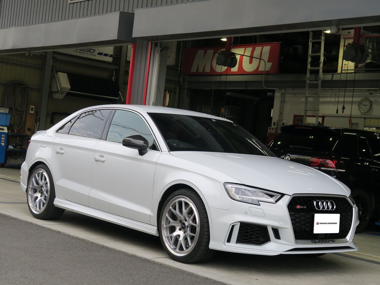 イシカワエンジニアリング スタッフブログ:AUDI RS3 2.5 TFSI Quattro × iSWEEP Brake Pad IS1500